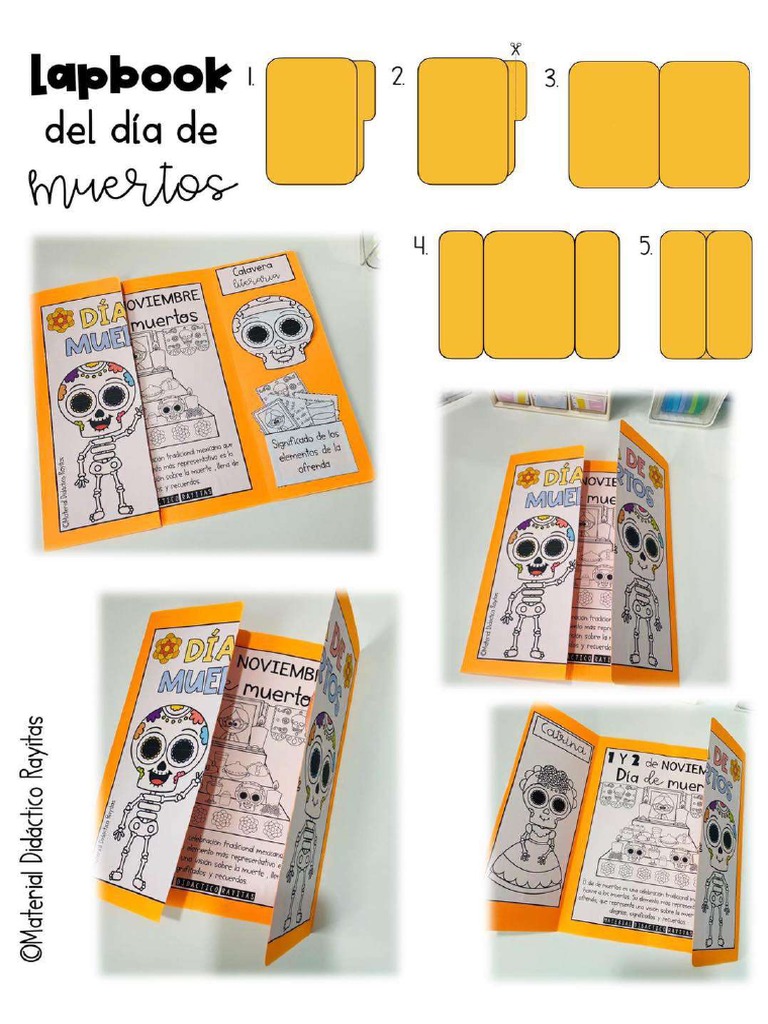 Lapbook Dia de Muertos | PDF