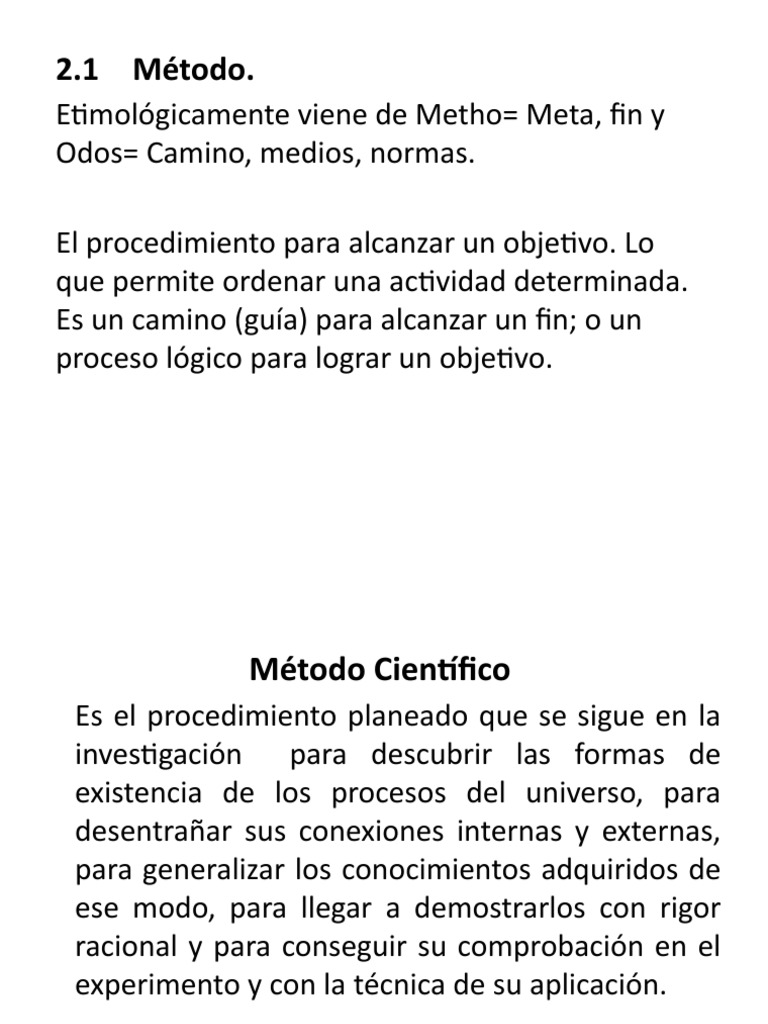 Presentación 3 | PDF | Método científico | Conocimiento