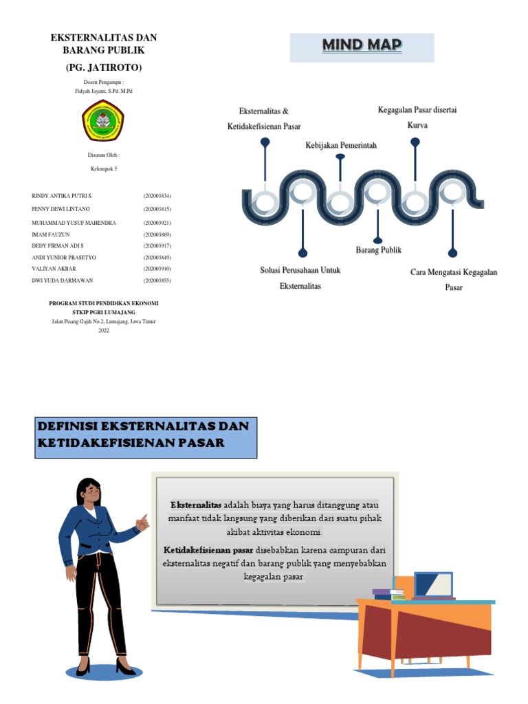 BOOKLET - Kel.5 - EKTERNALITAS & BARANG PUBLIK-1 | PDF