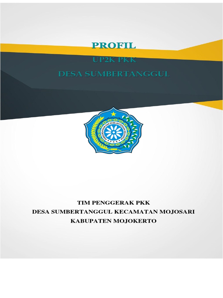 Profil Up2k Sumbertanggul | PDF