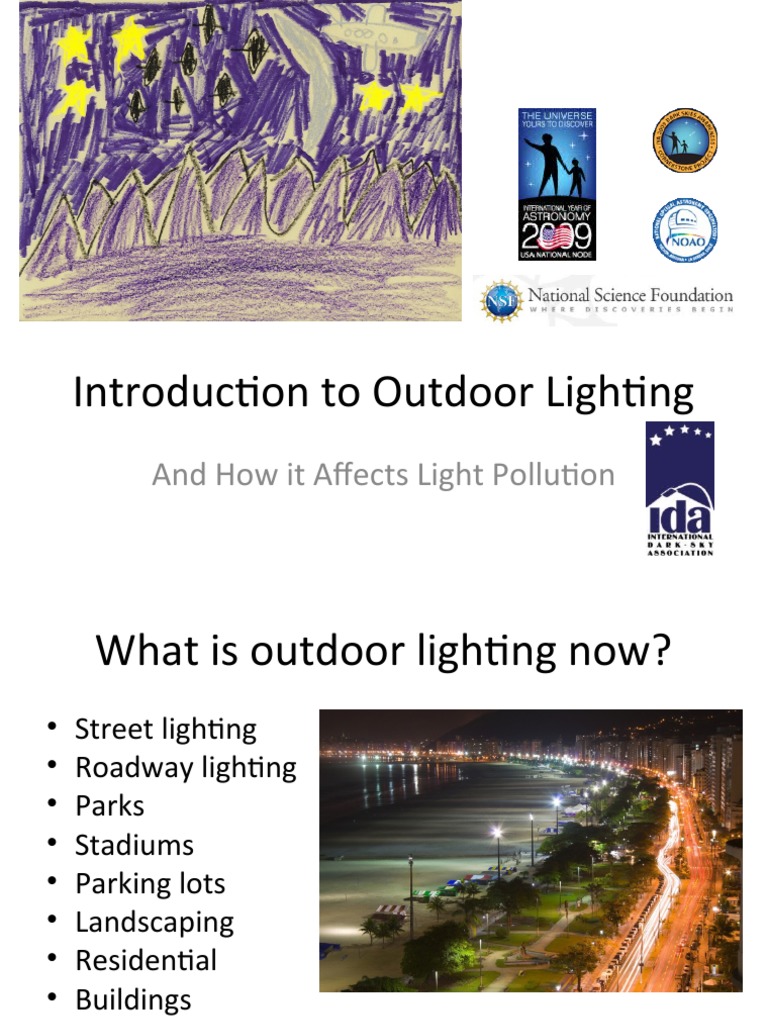 Lecture-5 (Introduction To Outdoor Lighting) | PDF | Lighting ...