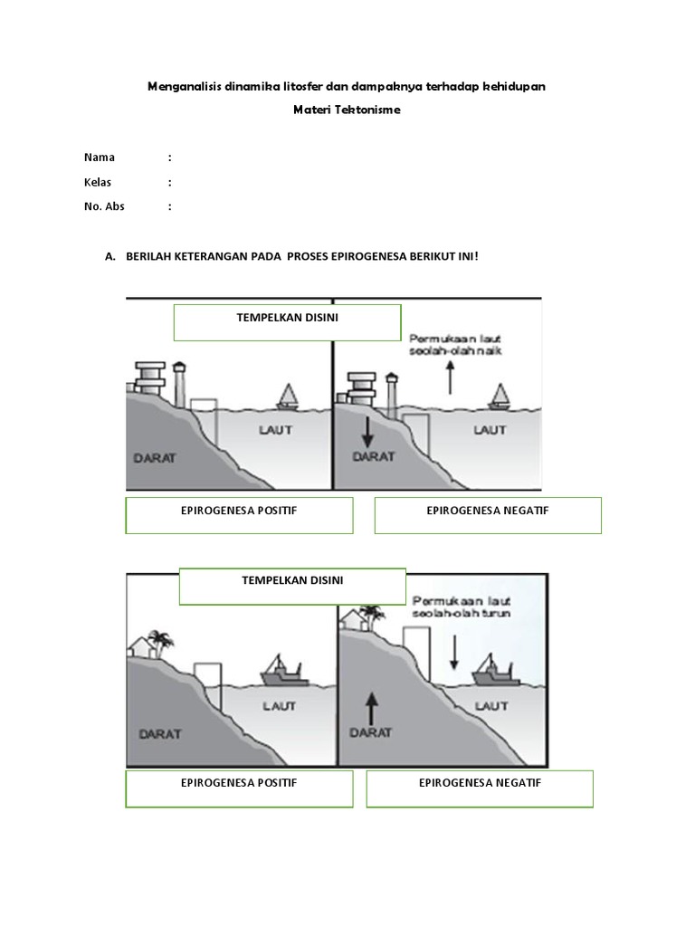 Menganalisis Dinamika Litosfer Dan Dampaknya Terhadap Kehidupan Pdf 