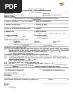 SAPA Application Form Corporation | PDF | Government | Government ...