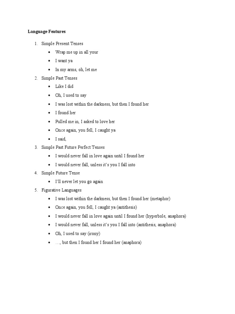 Language Features | PDF