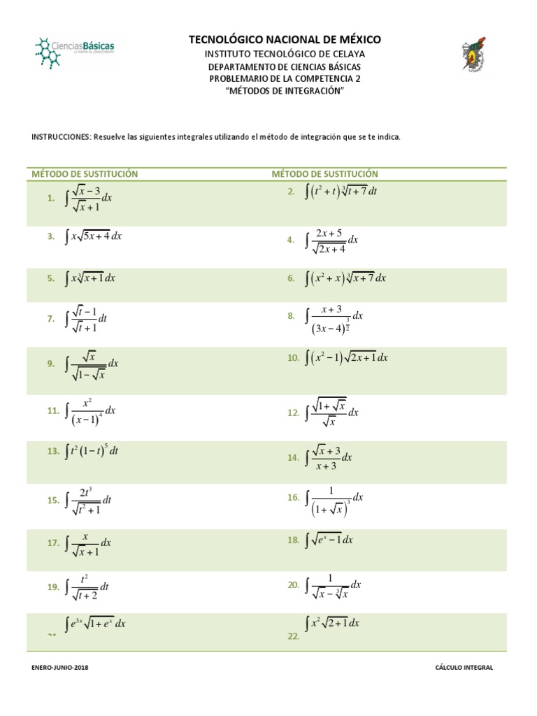 Problemario U2 P2 | PDF | Cálculo | Análisis matemático