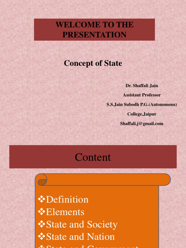 Concept of State | PDF