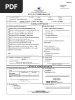 Leave Application Form for Employees | PDF