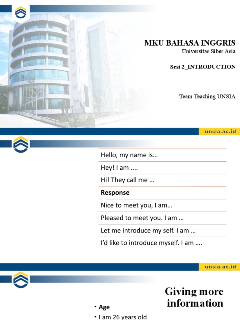 Sesi 2 - MKU Introduction | PDF