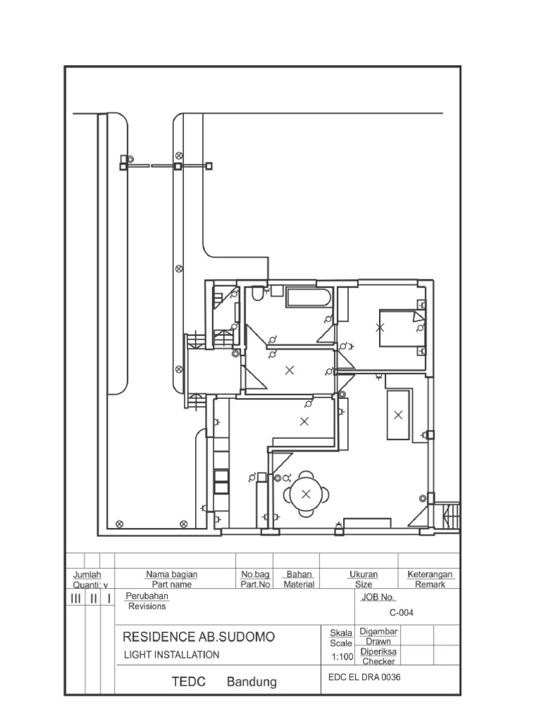 Denah Tn. Sudomo 2 | PDF