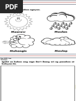 Letrang Uu Kindergarten Worksheets | PDF