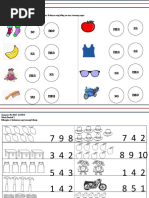 Letrang Uu Kindergarten Worksheets | PDF