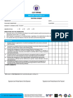 NCOI Annotations Form for Master Teacher I Applicant | PDF | Teachers ...