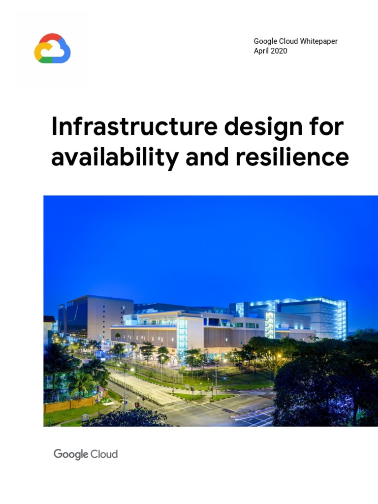 Infrastructure Design For Availability and Resilience WP | PDF