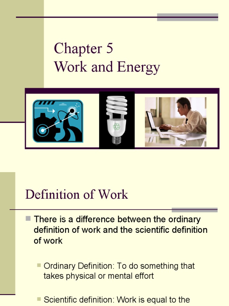 Work and Energy Concepts | PDF | Force | Potential Energy