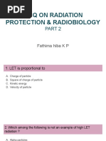 RSO (Medical) Exam Syllabus | PDF | Dosimetry | Radiation Therapy
