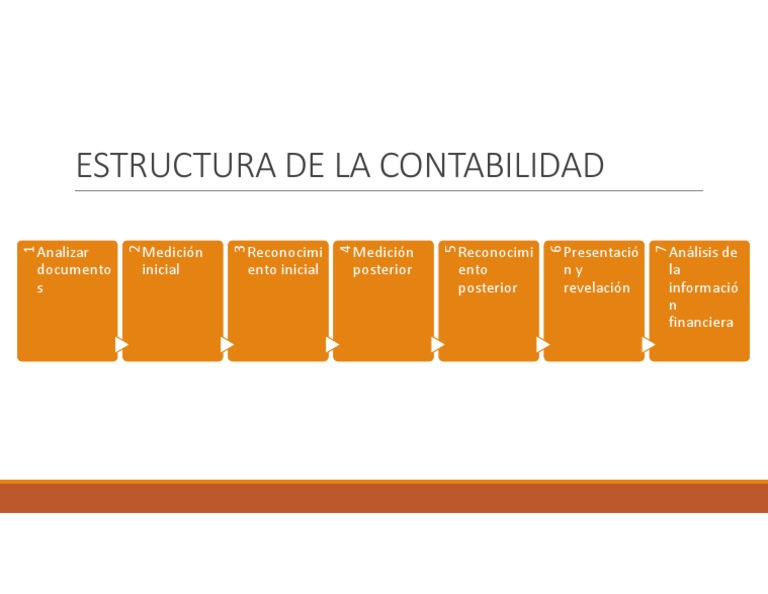 Estructura de La Contabilidad | PDF