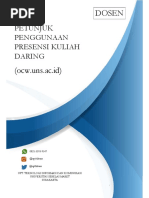 Panduan Penggunaan LMS Hybrid Uniku | PDF