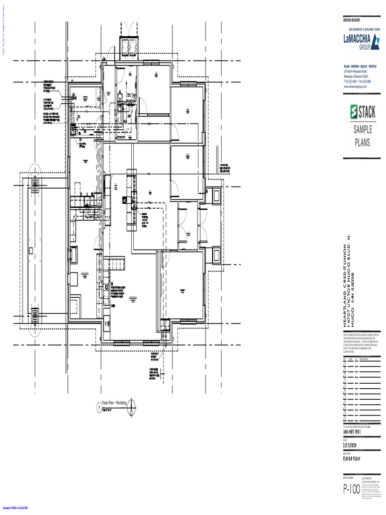 P-100 Plumbing Floor Plan | PDF