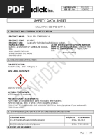 Material Safety Data Sheet: Hydrex 2610 | PDF | Dangerous Goods ...
