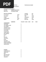 MOT Inspection Checklist Overview | PDF