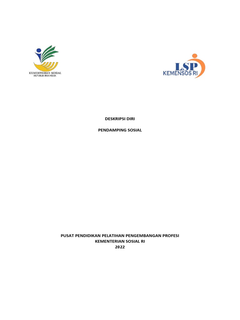 DD PENDAMPING SOSIAL 2022, HADI ISMANTO, S.Sos | PDF