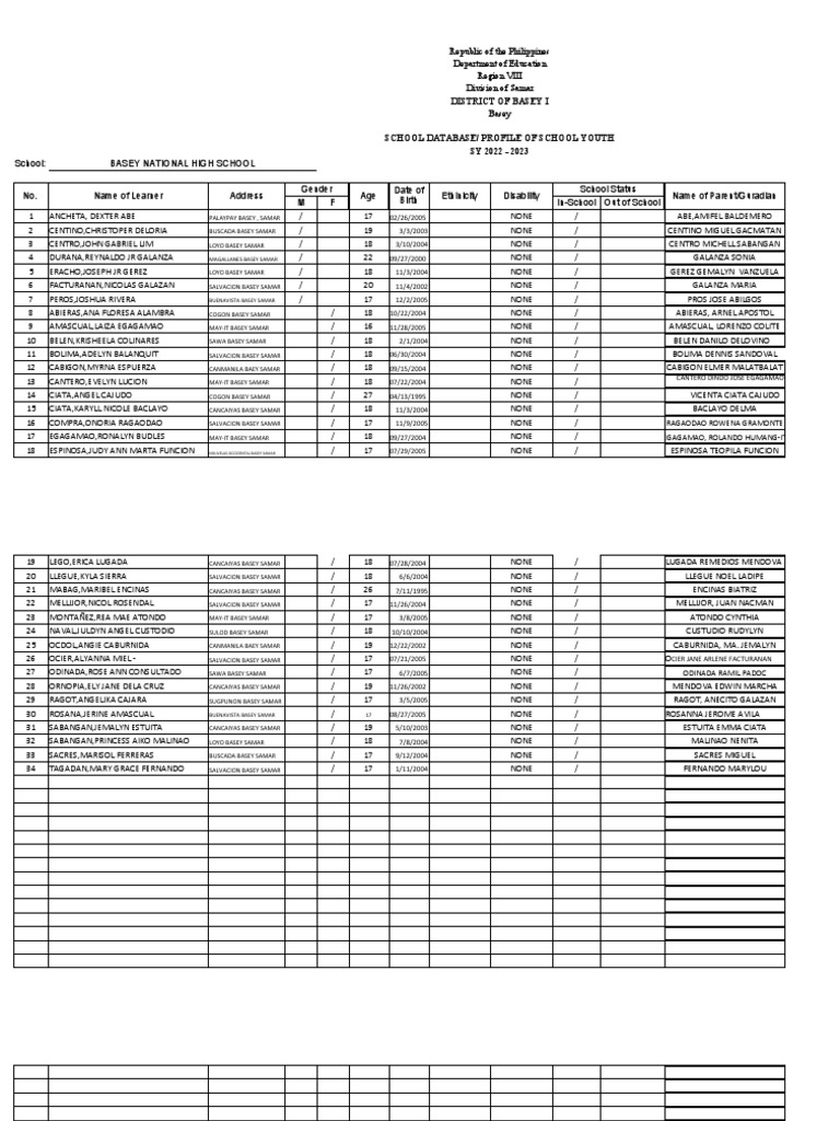 Css 2a Data Base Pdf 