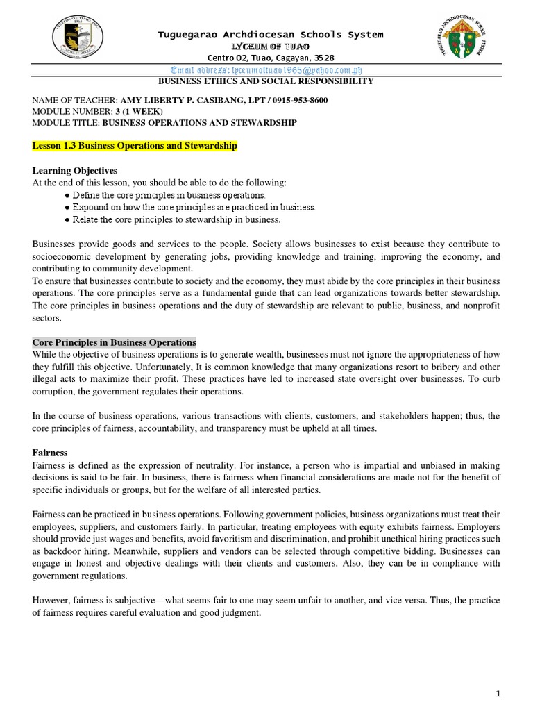 Module 3 | PDF | Transparency (Behavior) | Employment