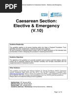 RANZCOG Guidelines on C-Section Urgency | PDF | Caesarean Section ...