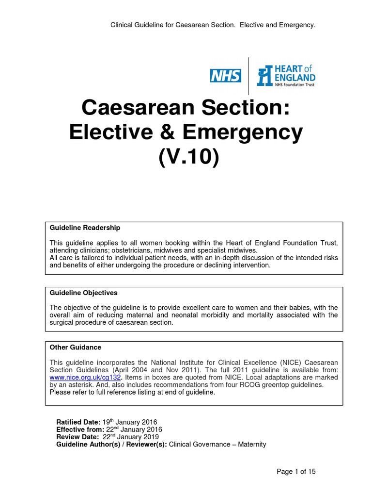 Caesarean Section | PDF | Childbirth | Caesarean Section