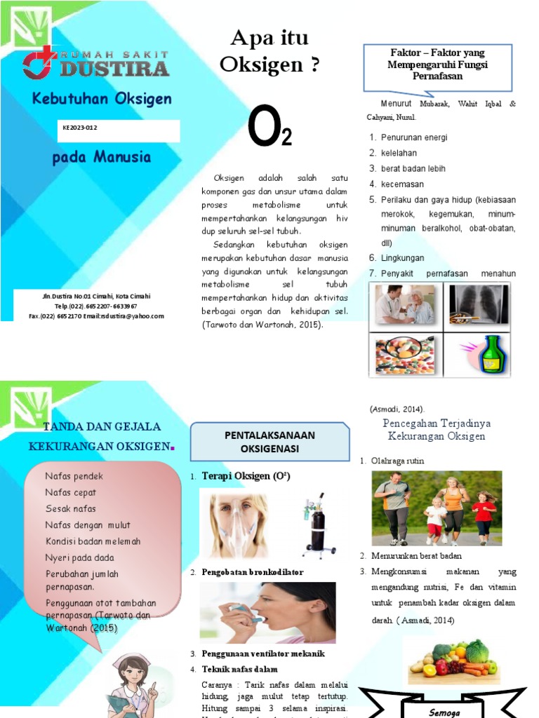 Leaflet Oksigen | PDF