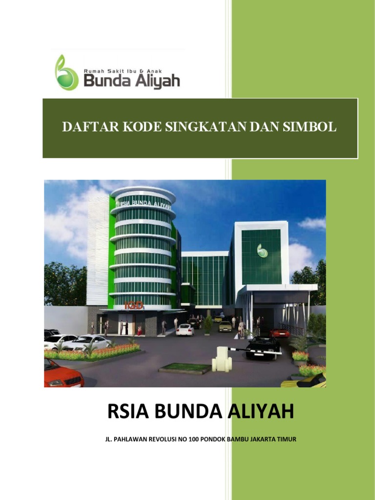 Daftar Kode Singkatan Dan Simbol | PDF
