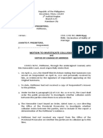 Supplemental Judicial Affidavit Sample | PDF