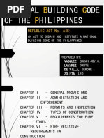 National Building Code of The Philippines | PDF | Building Code | Wall
