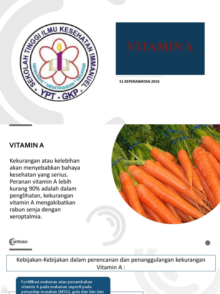 Vitamin A PPT by Me | PDF
