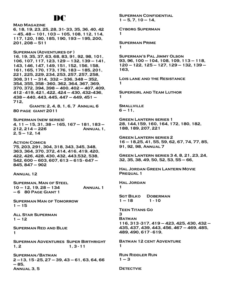 Mad Magazine | PDF | Dc Comics | Comic Book Publishing Companies Of The ...