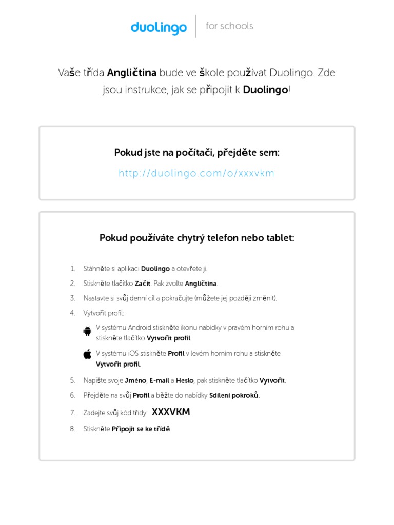 Duolingo Classroom | PDF