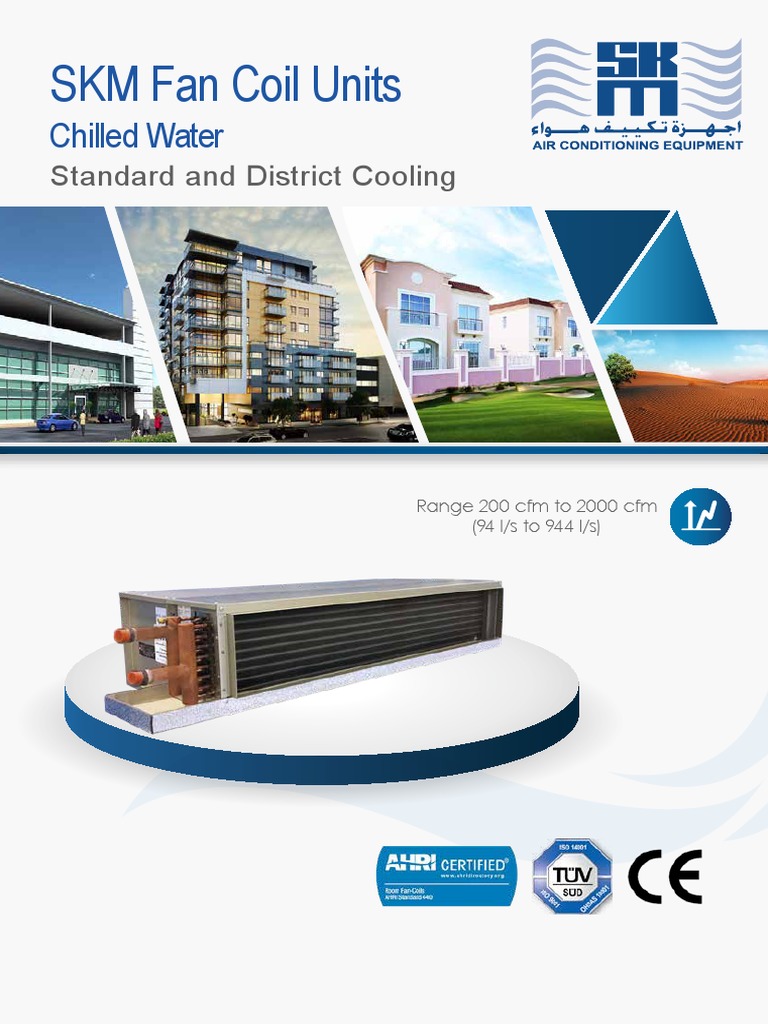 SKM Fan Coil Units | Download Free PDF | Thermostat | Electric Heating