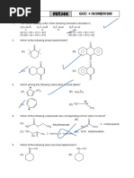 Isomerism Quiz and Answers | PDF | Isomer | Conformational Isomerism
