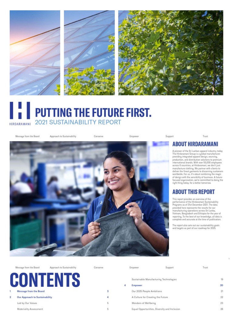 Sustainability Report 2021 | PDF | Sustainability | Efficient Energy Use