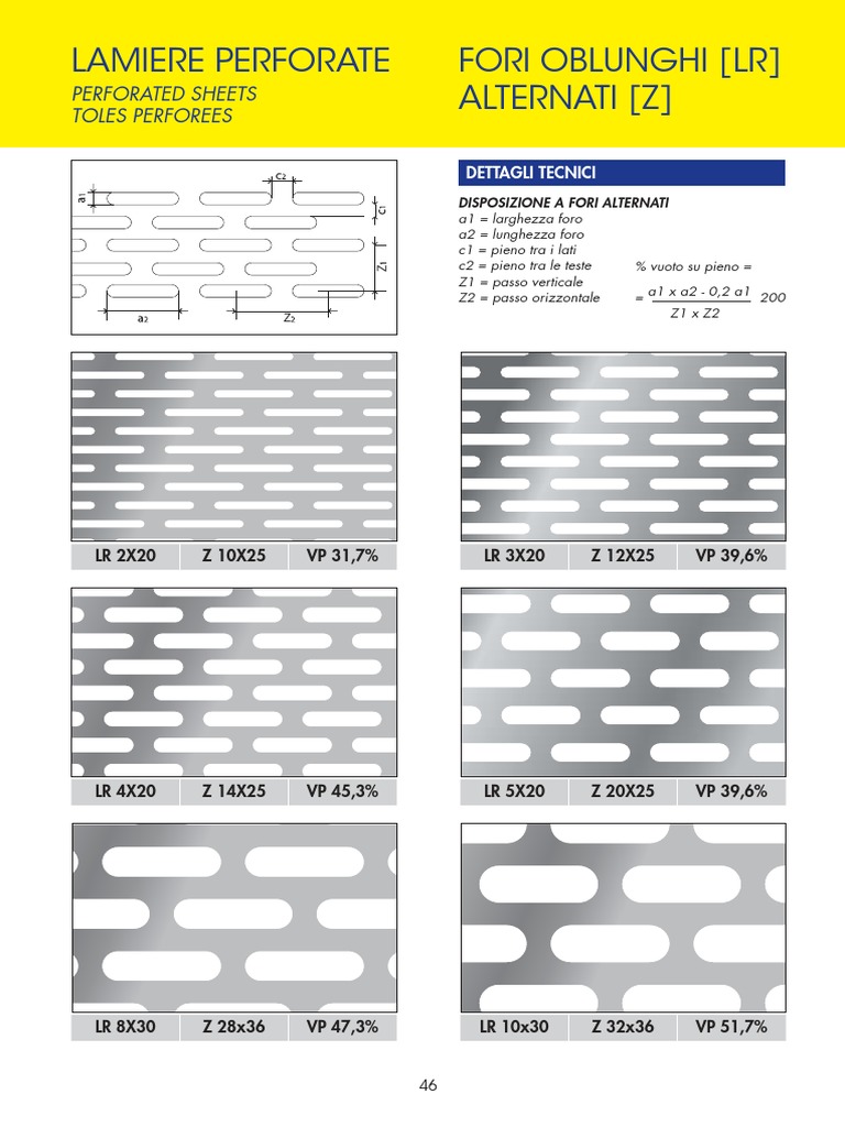 Catalogo-Lamiere-Forate-Foro-Oblungo (1) B | PDF