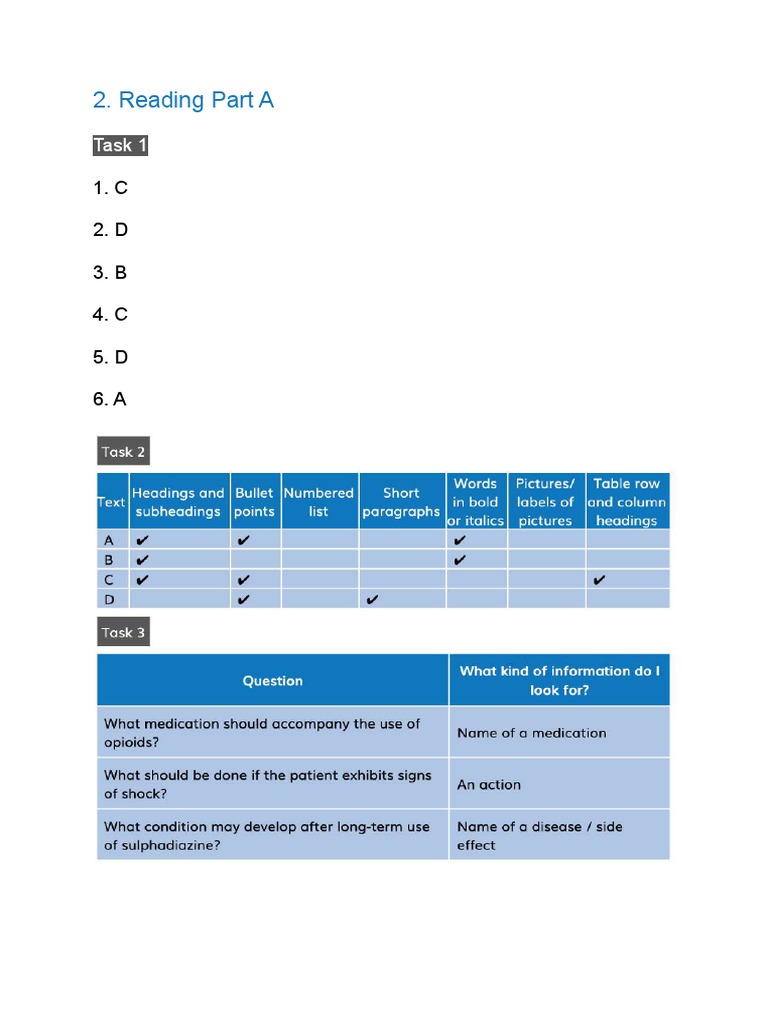 Course OET Book Answer Key | PDF | Caesarean Section | Childbirth