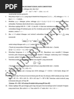 Pembahasan OSP Matematika 2024 | PDF