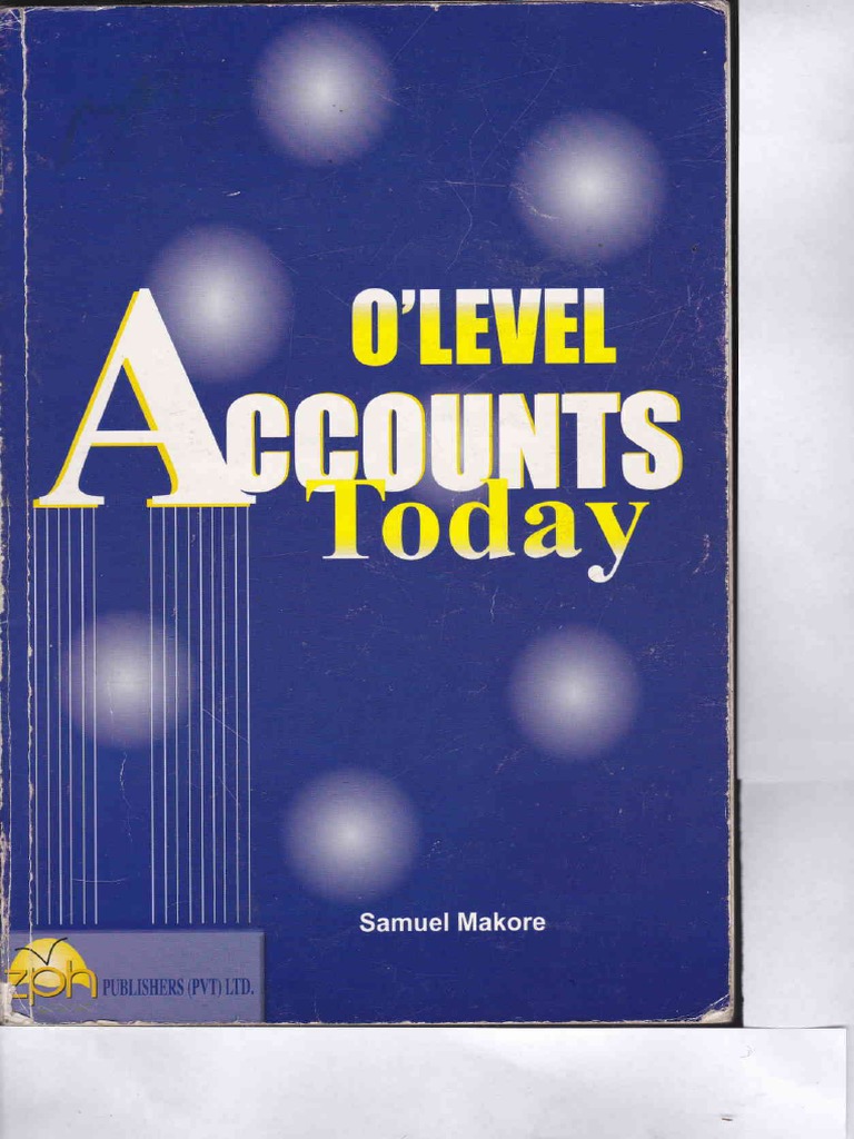 Accounts Today | PDF | Debits And Credits | Bookkeeping