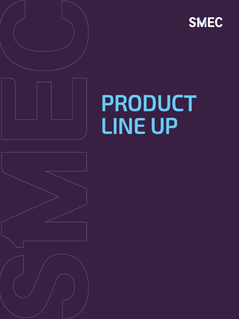Folleto General SMEC Año 2021 PRODUCT LINE UP - 12p - 2021 - en | PDF ...