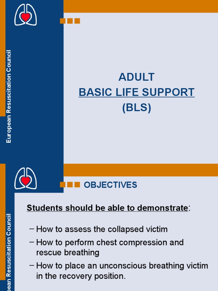 Adult Basic Life Support (BLS) | PDF