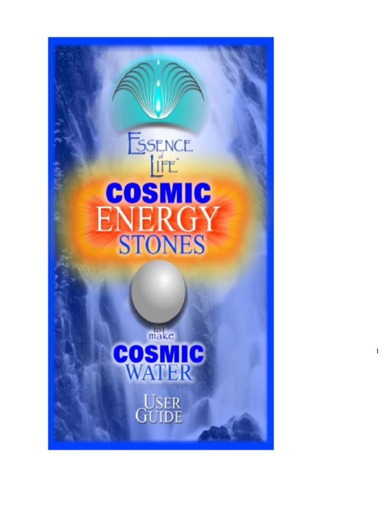 Cosmic Energy Stones | PDF | Properties Of Water | Deuterium