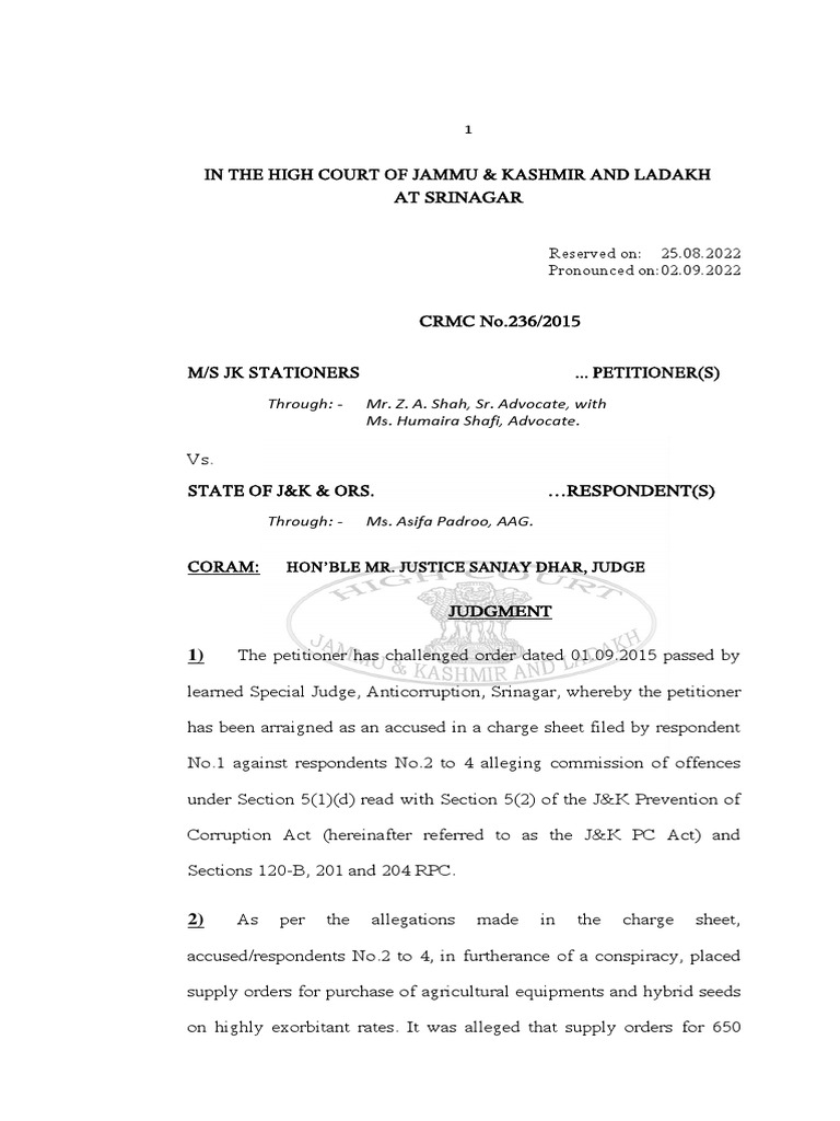 Section 319 CRPC Judgement | PDF | Trials | Government