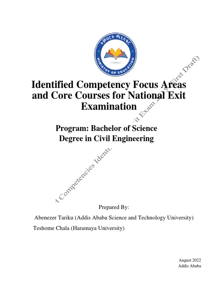 Civil Engineering Program | PDF | Civil Engineering | Engineering