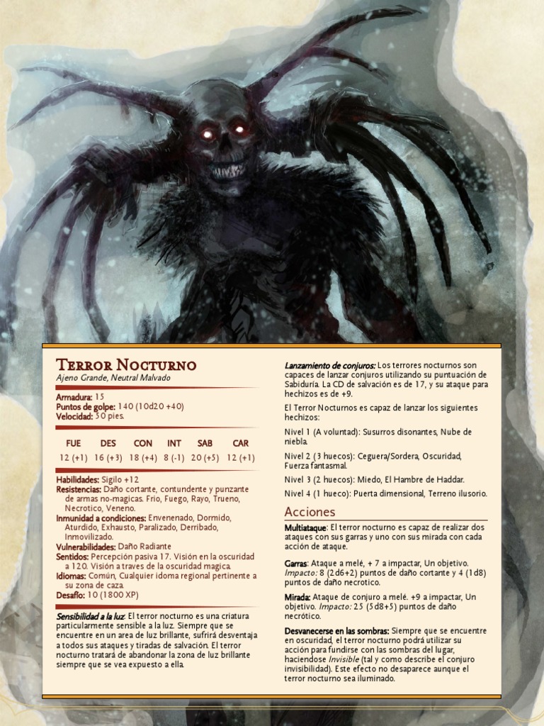 Terror Nocturno | PDF
