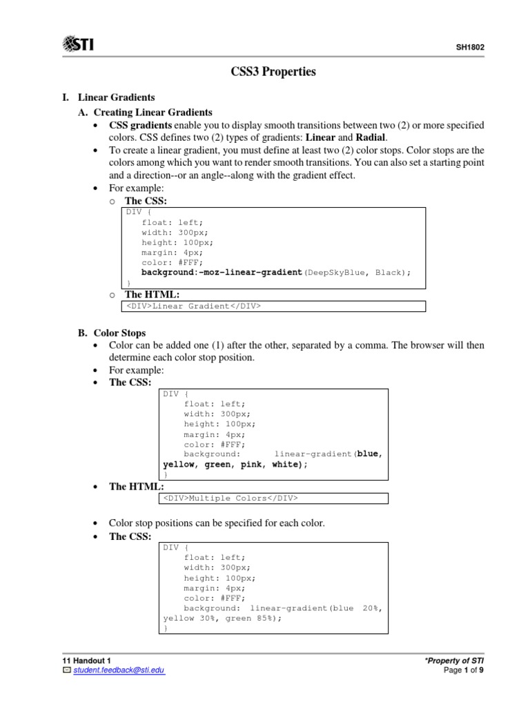 11 Handout 1 | PDF | Software Engineering | Hypertext